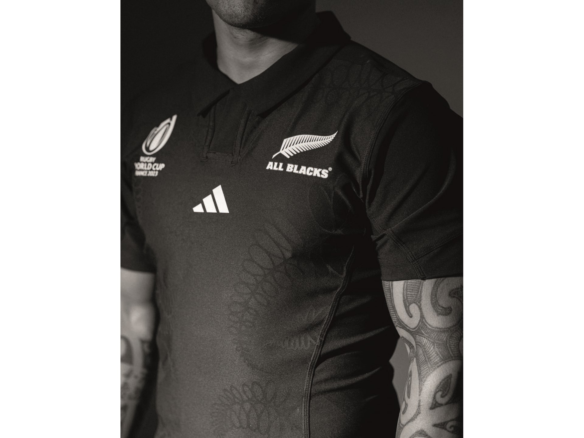 All Blacks Jersey Detail