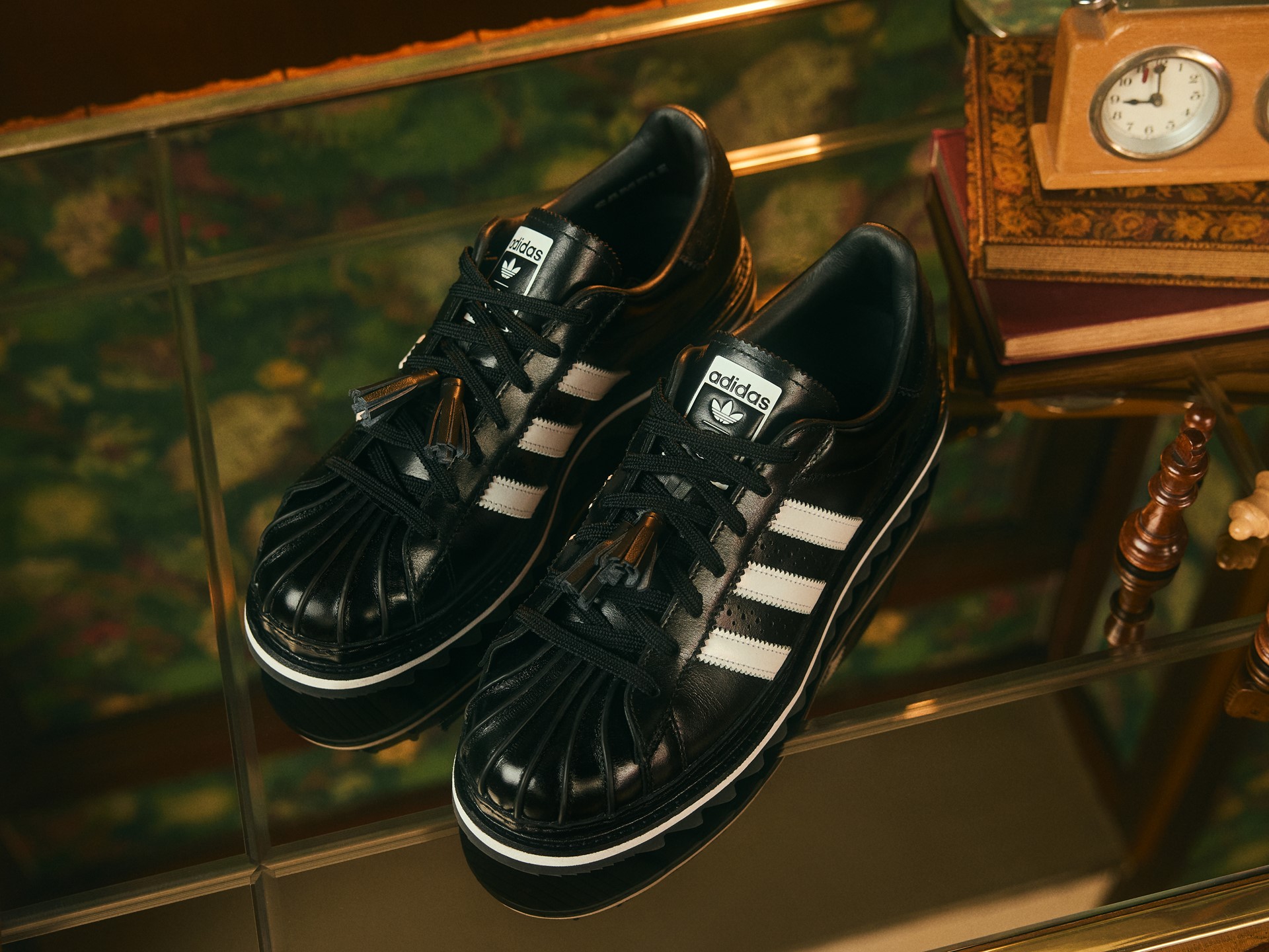 adidas Originals by Edison Chen : The CLOT Superstar Black