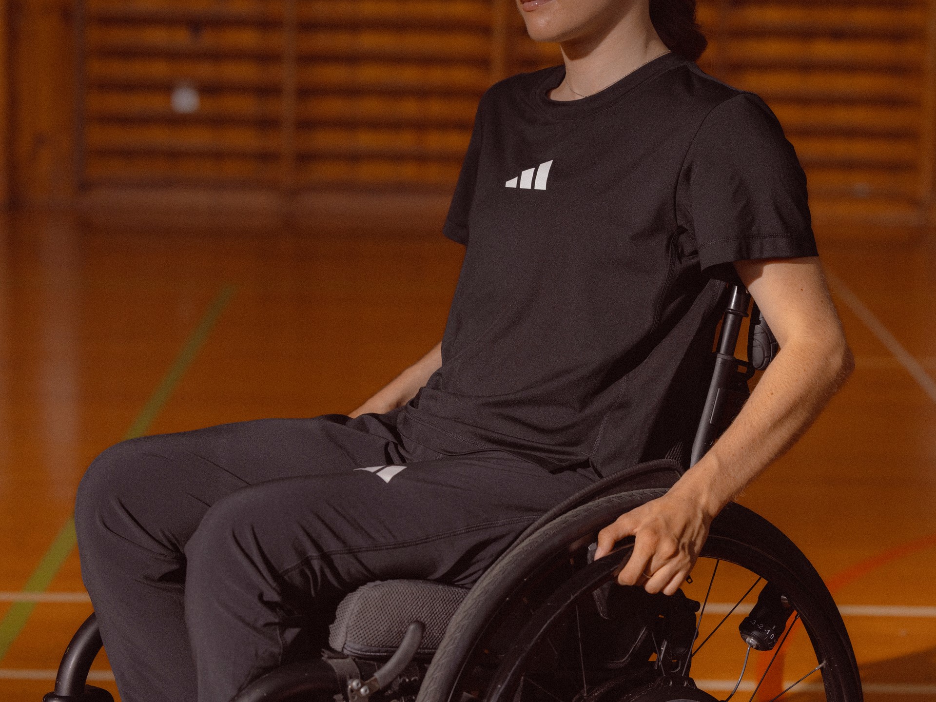 adidas adaptive training wear outfit