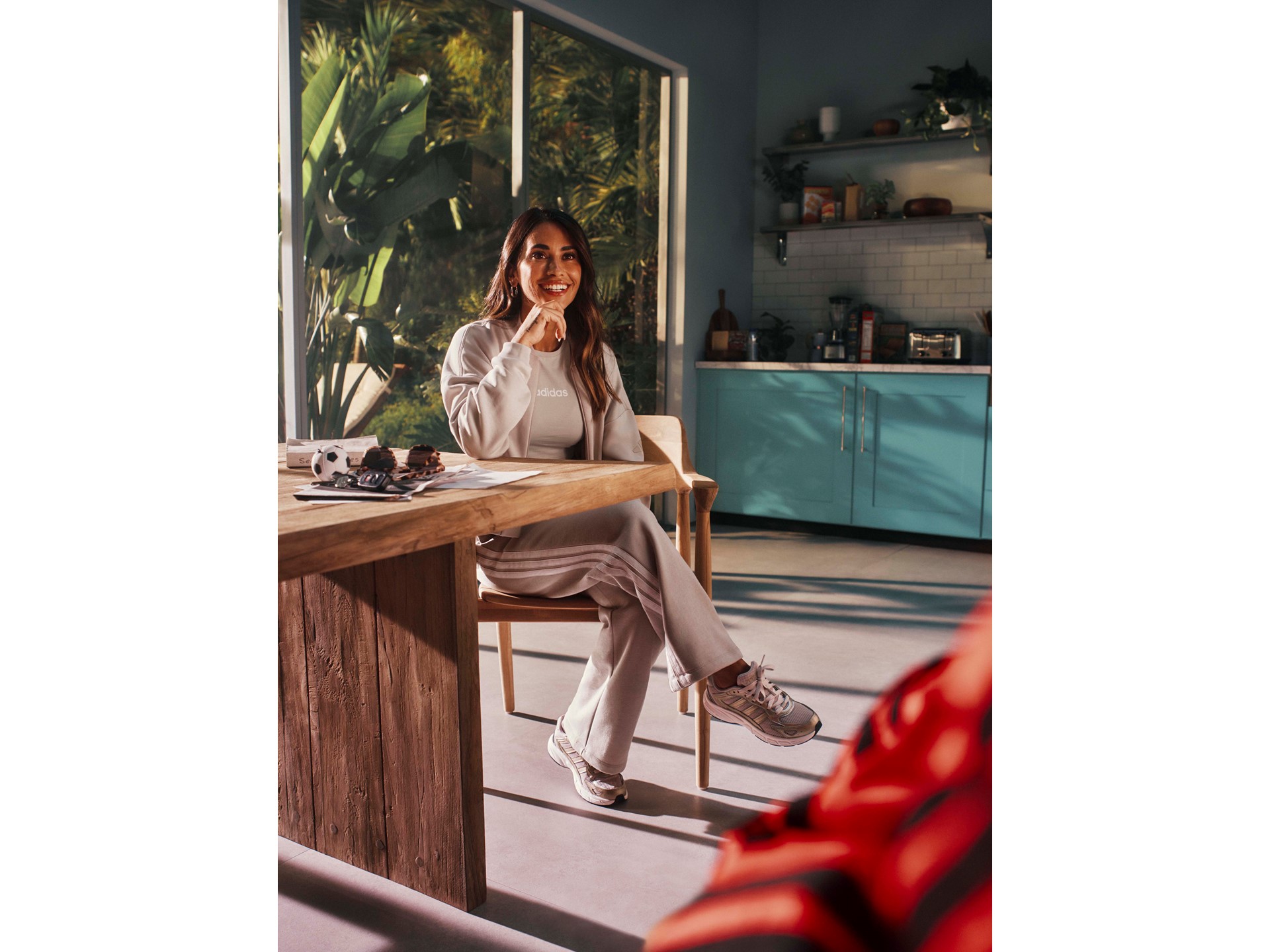 adidas Essentials collection - Antonela Roccuzzo