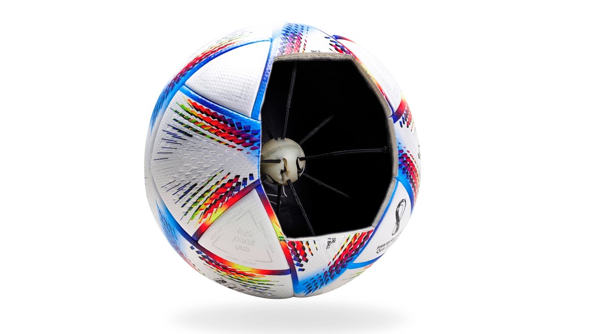 Al Rihla Official Match Ball feat - Connected Ball Technology