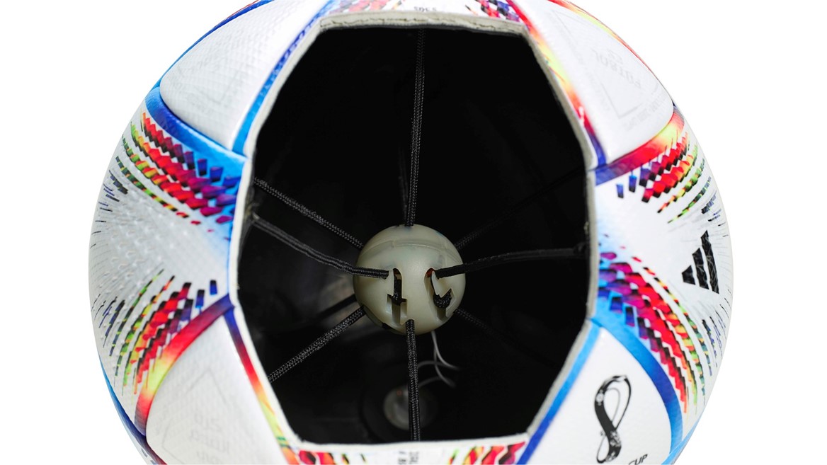 Al Rihla Official Match Ball feat - Connected Ball Technology