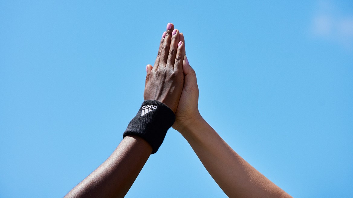 adidas x Thebe Magugu_KV Shot High Five