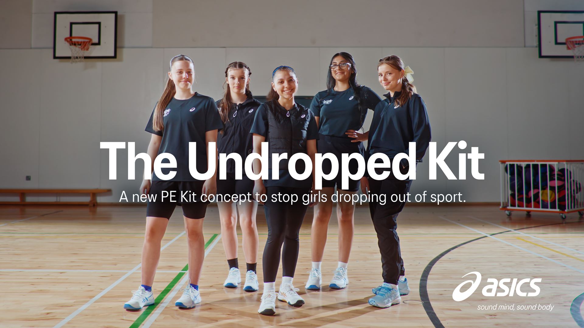 UK PE Kit Reimagined To Keep Girls Playing Sport UK PE Kit Reimagined To Keep Girls Playing Sport