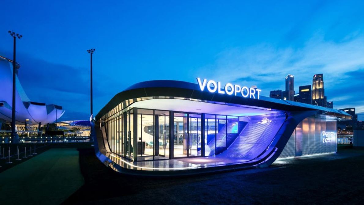Full-scale Vertiport on Show in Singapore – We Talk to eVTOL ...