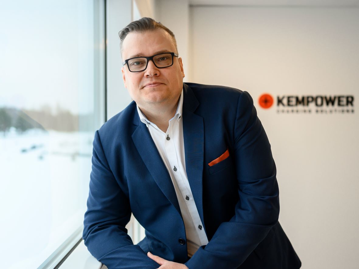 Kempower CEO Tomi Ristimäki