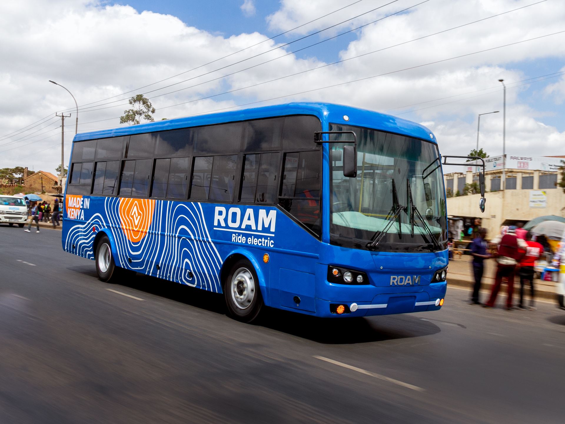 Roam Introduces Kenya's First Locally Manufactured Electric bus, the ...