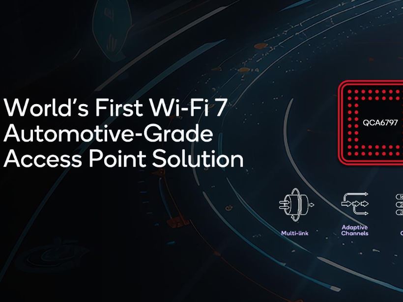 Qualcomm Technologies Launches World’s First Wi-Fi 7 for Automotive