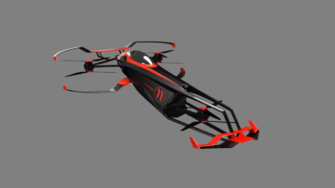 The World’s First Hydrogen-Powered Flying Formula 1 Car – Introducing ...