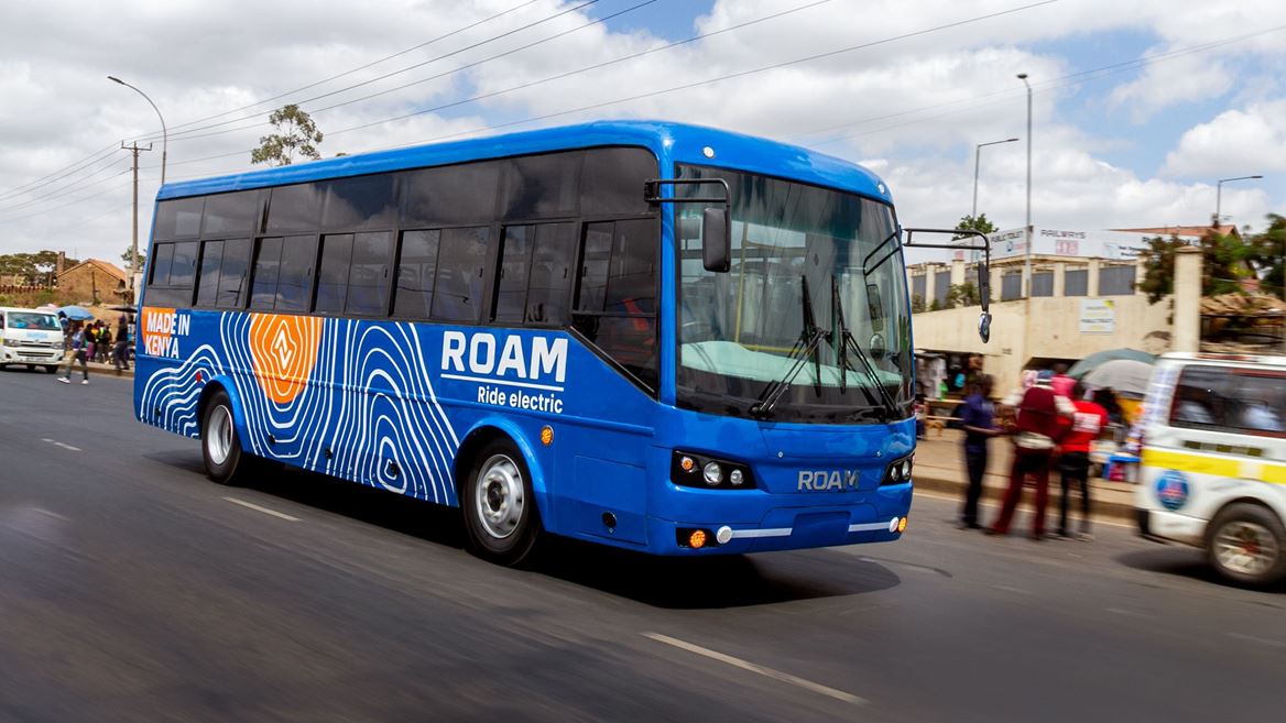 Roam Introduces Kenya's First Locally Manufactured Electric bus, the ...