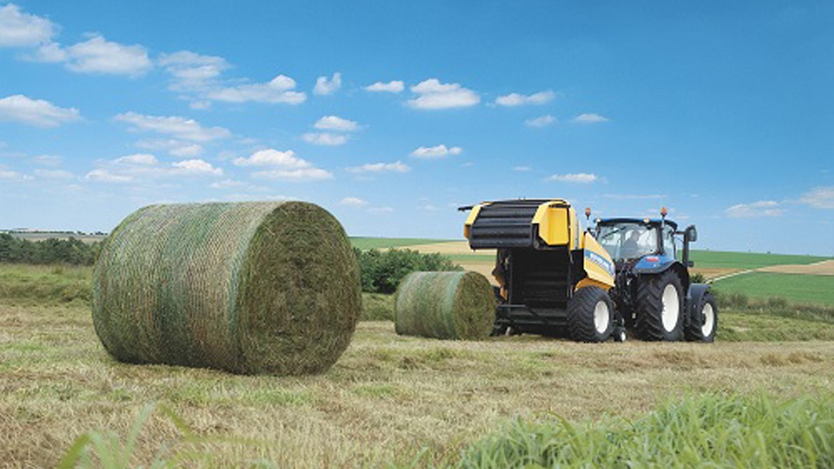 Linha de feno e forragem é destaque da New Holland no Agroleite