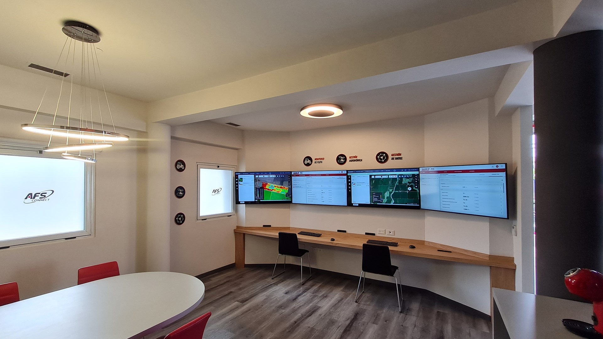 El AFS Connect Center de Case IH llegó a Río Cuarto