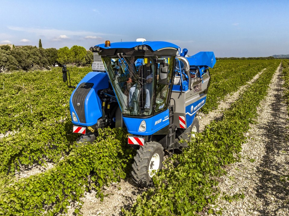 New Holland Braud compact grape harvesters