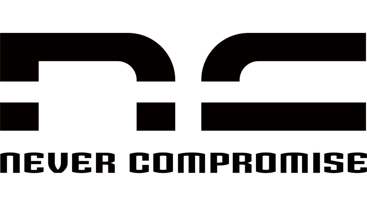 Never Compromise - Square Black Logo