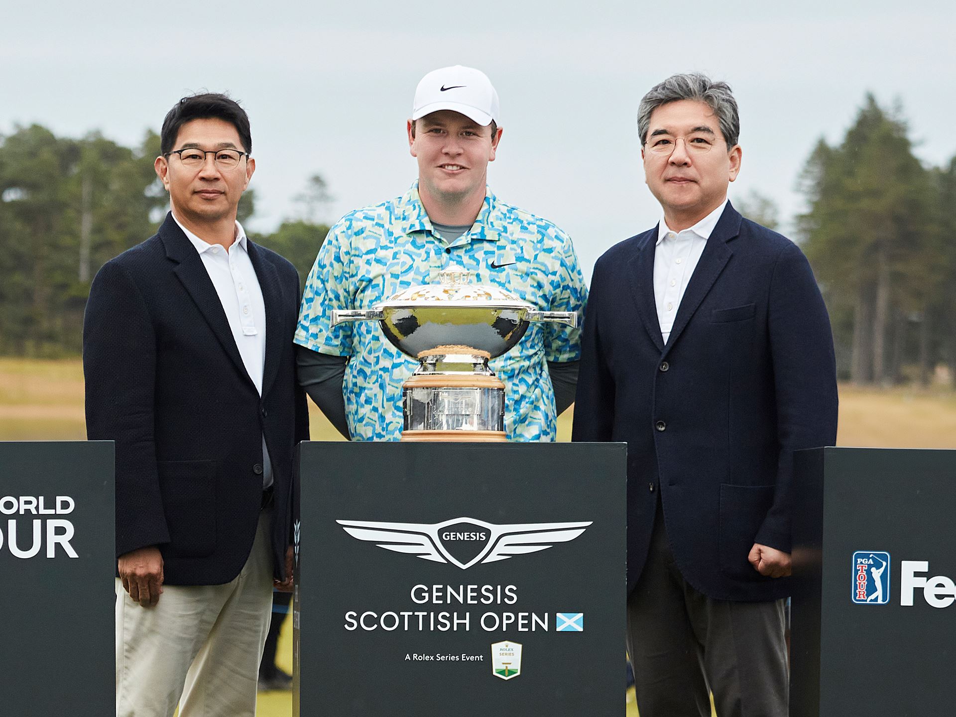 MIKE SONG, GLOBAL HEAD OF GENESIS, AND JAEHOON (JAY) CHANG, PRESIDENT & CEO OF HYUNDAI MOTOR ...