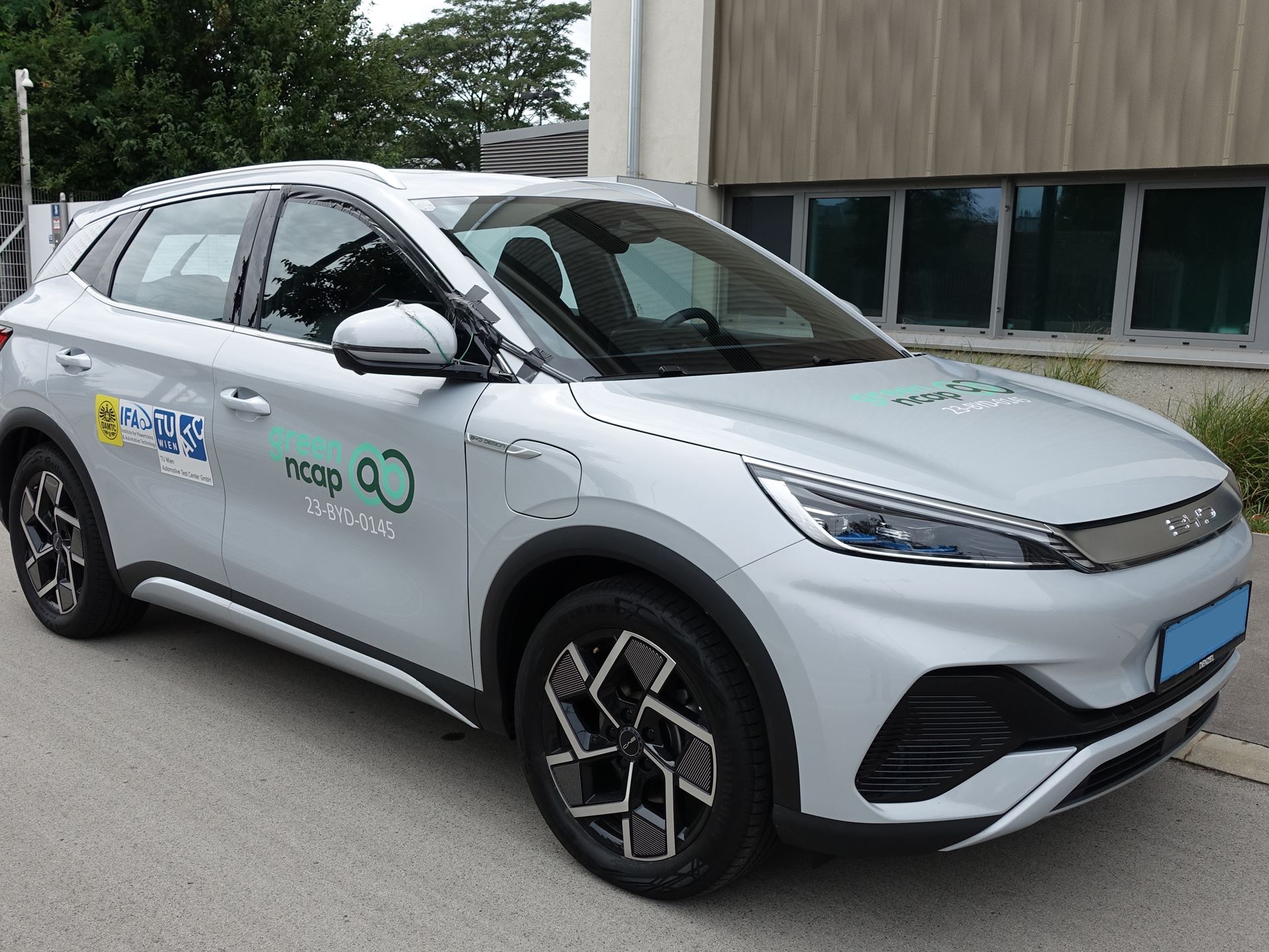 BYD ATTO 3 Green NCAP results 2023