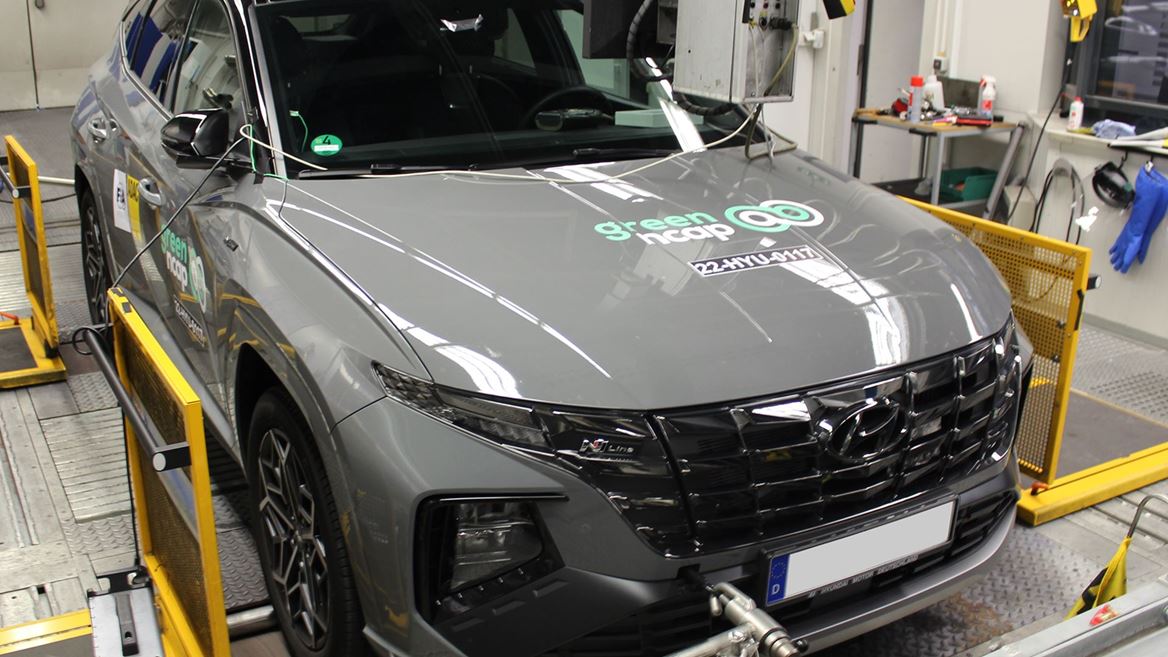 Hyundai TUCSON Green NCAP results 2022