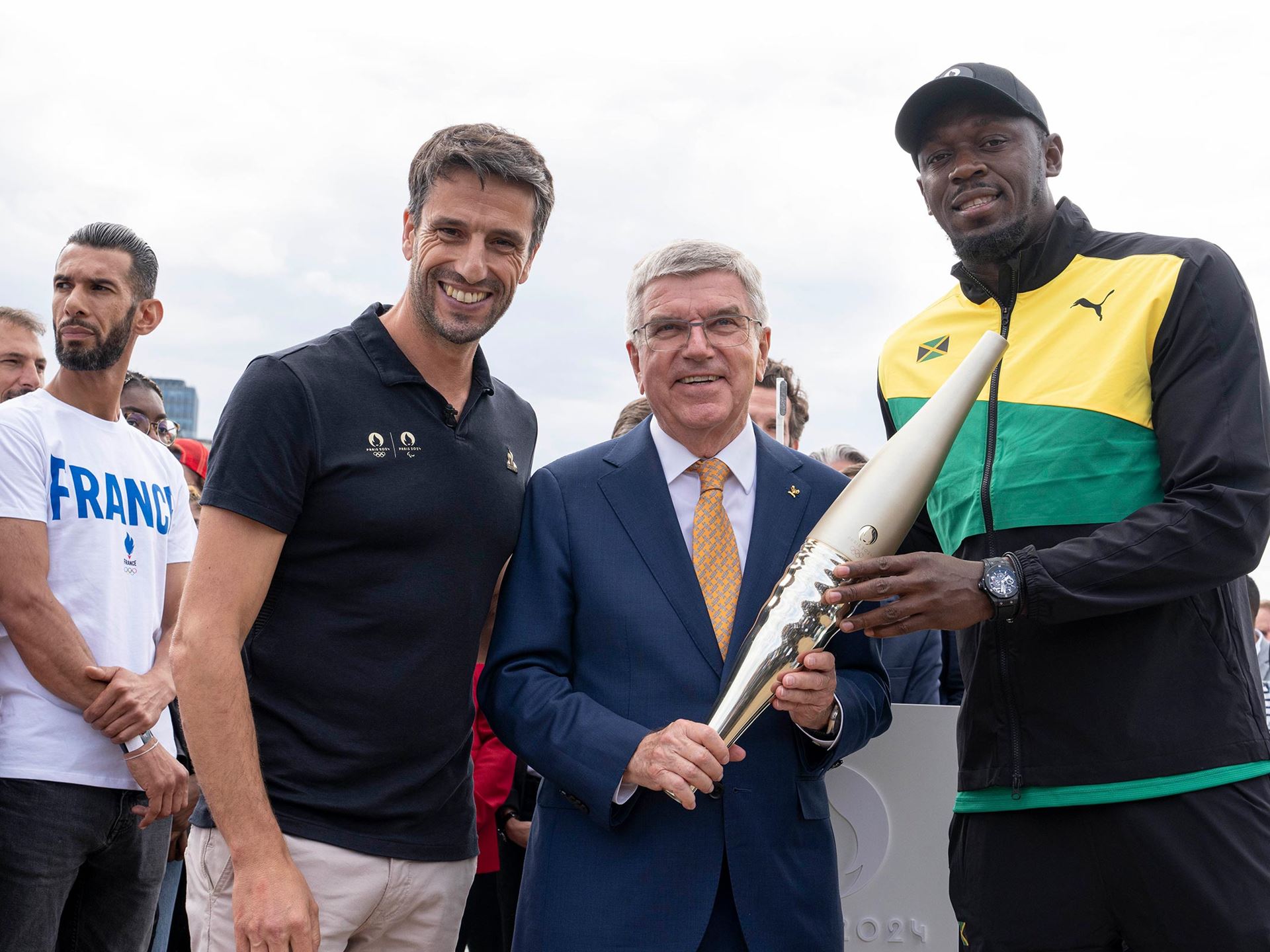 IOC President gets a taste of Paris 2024 one year before the Olympic Games