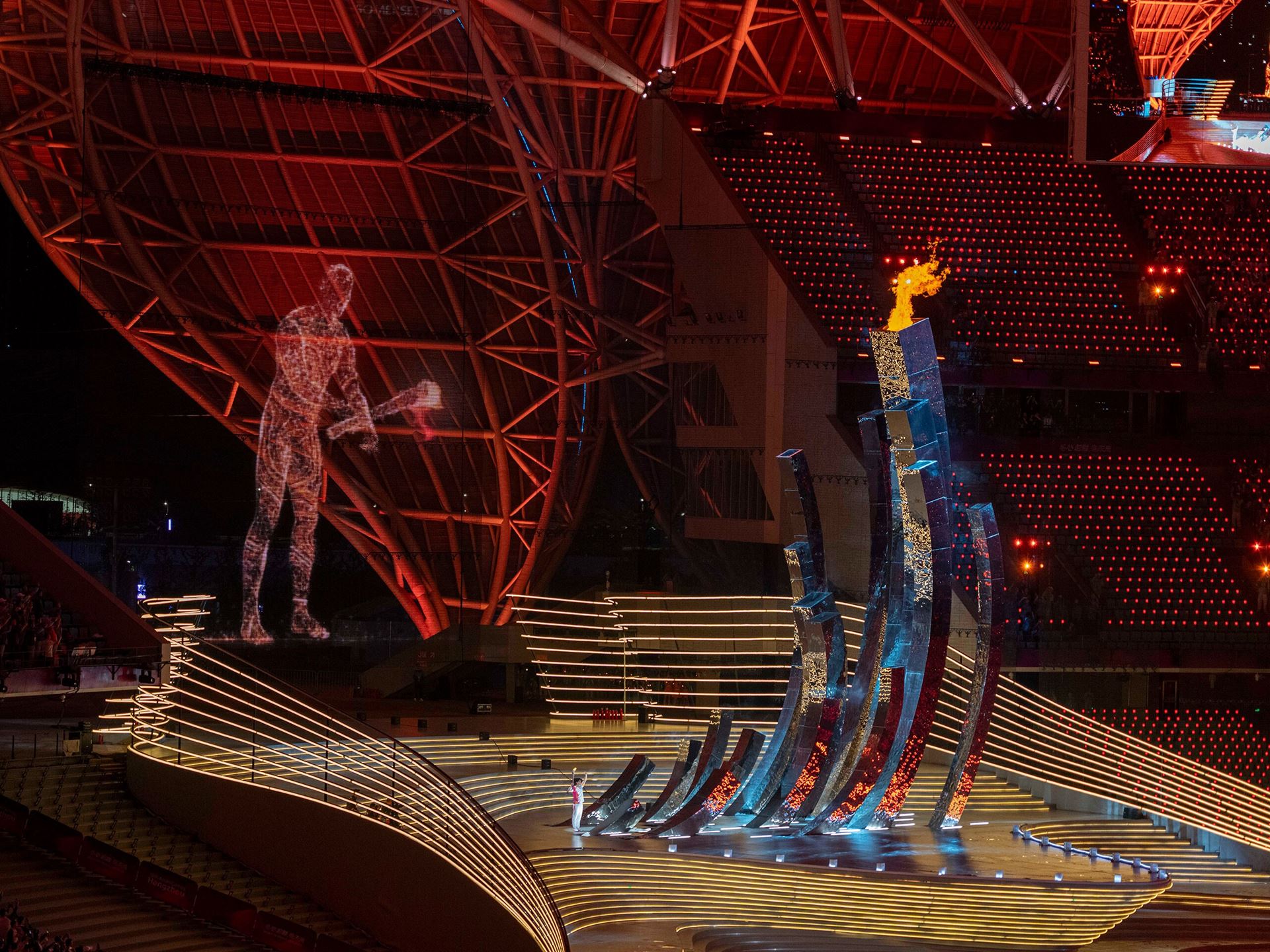 IOC President attends digitally innovative and impressive opening ...