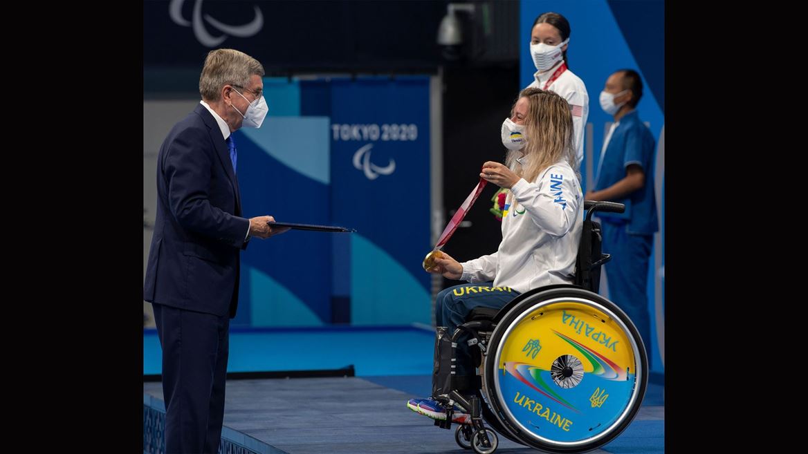 IOC President impressed by Paralympic athletes