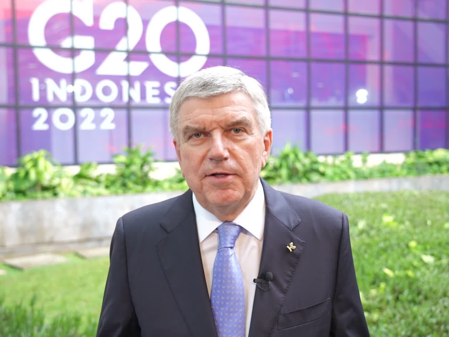 IOC President Thomas Bach welcomes support by G20 Chair and President ...