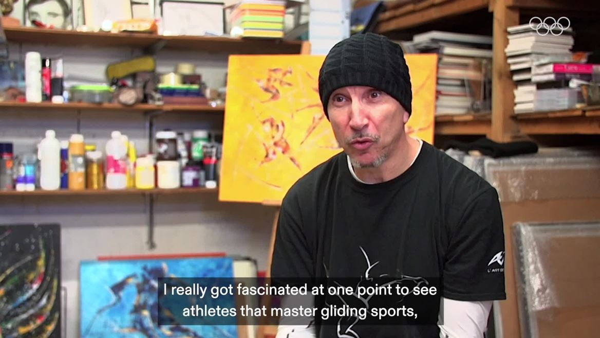 Kader Klouchi, Olympian Artist