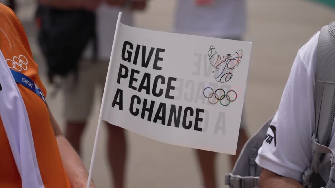 Olympic athletes call for peace from the Olympic Village – IOC ...