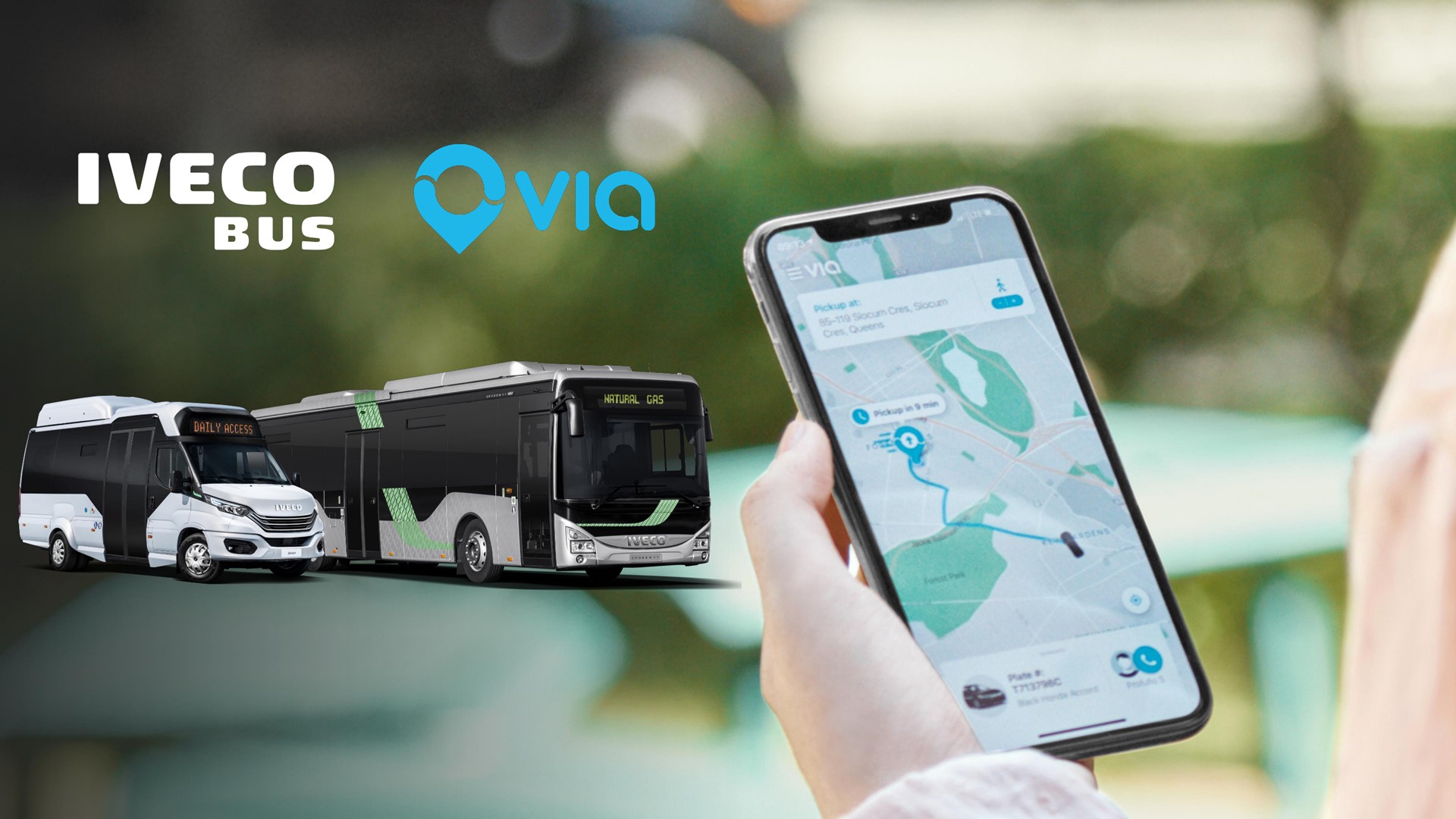 Iveco Group Newsroom : IVECO BUS launches collaboration with Via to ...