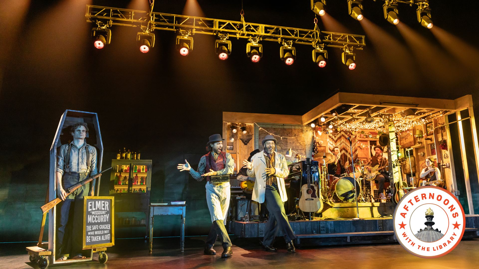 Members of the Cast and Creative Team of Broadway’s “Dead Outlaw” Visit ...