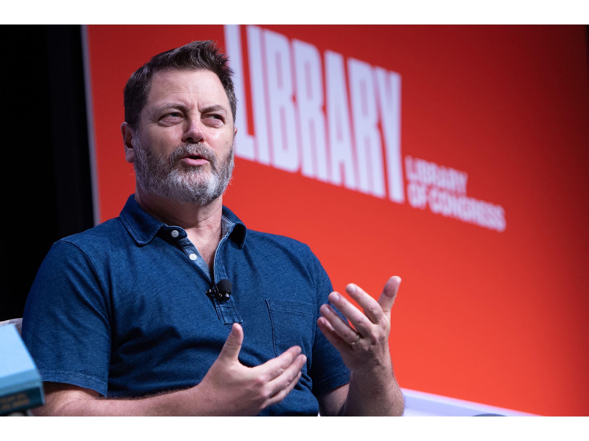Nick Offerman at the National Book Festival
