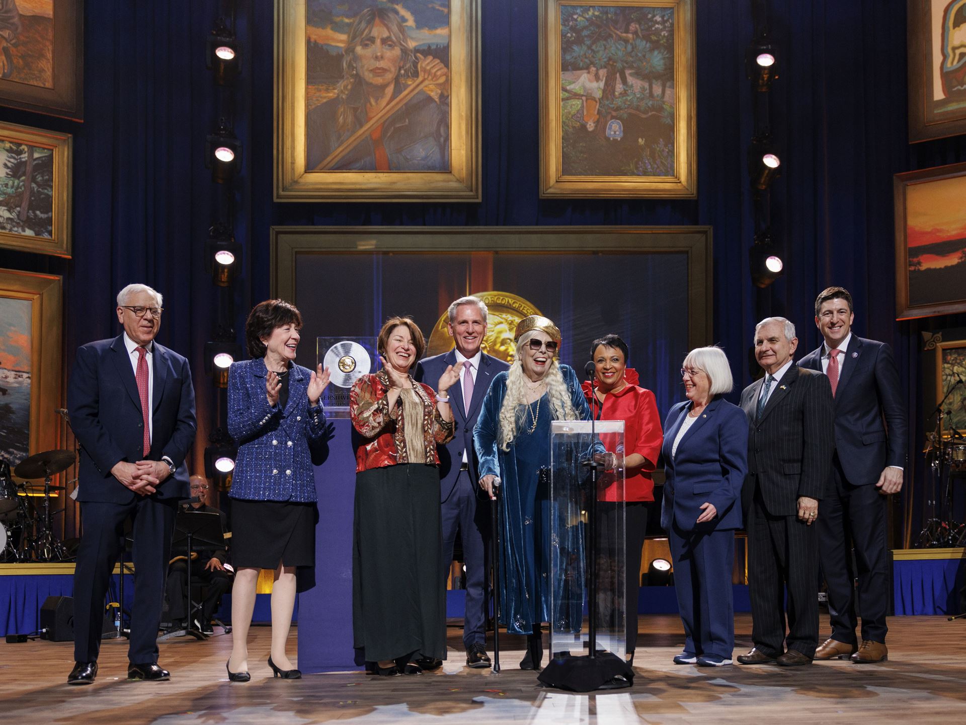 Members of Congress Honor Joni Mitchell Members of Congress Honor Joni Mitchell