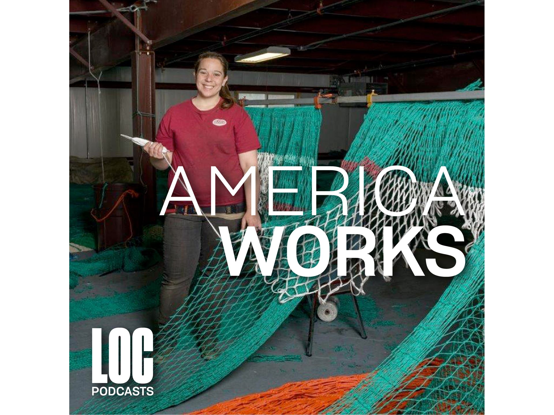 Logo of America Works podcast