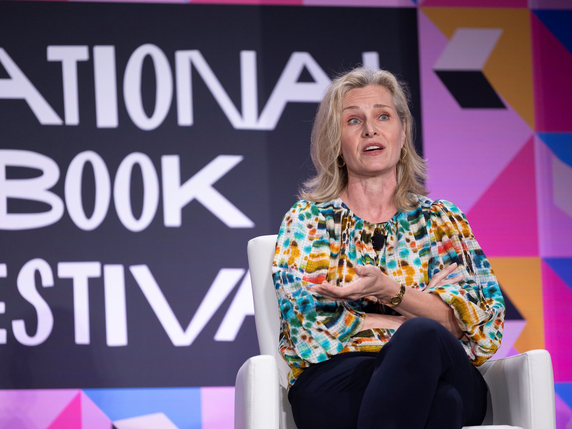 Mary Louise Kelly at National Book Festival