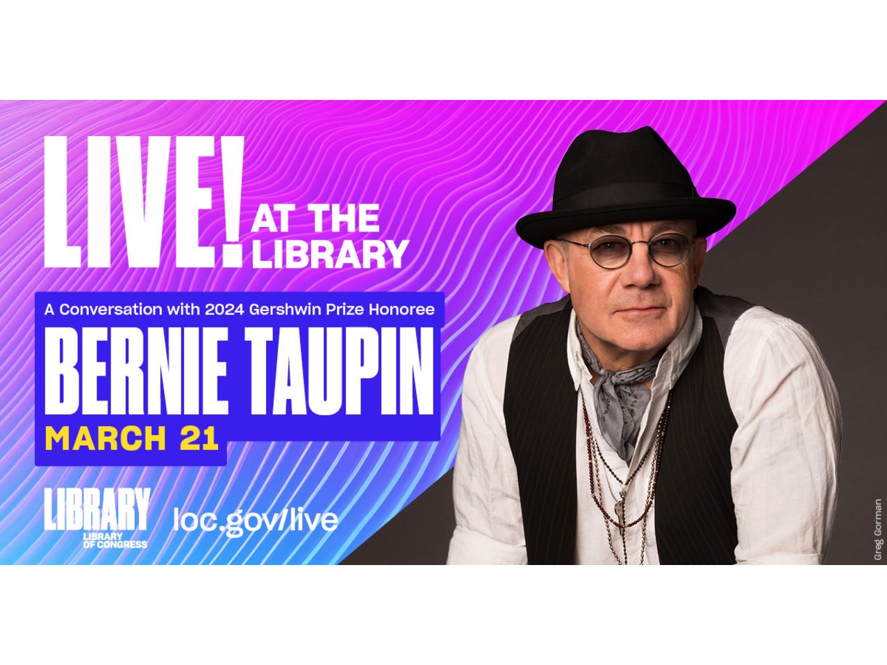 A Conversation with Bernie Taupin