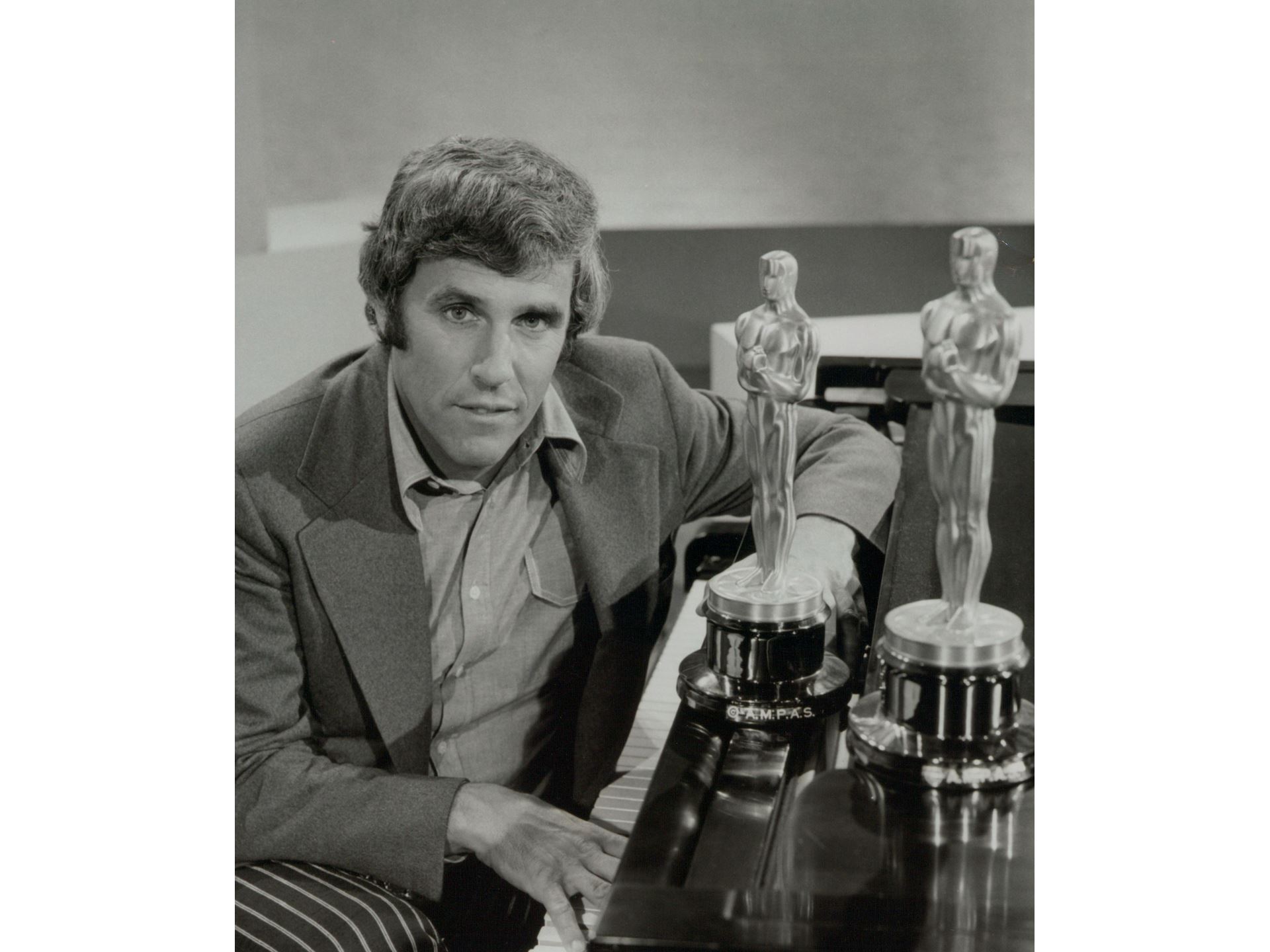Burt Bacharach with Oscars circa 1970
