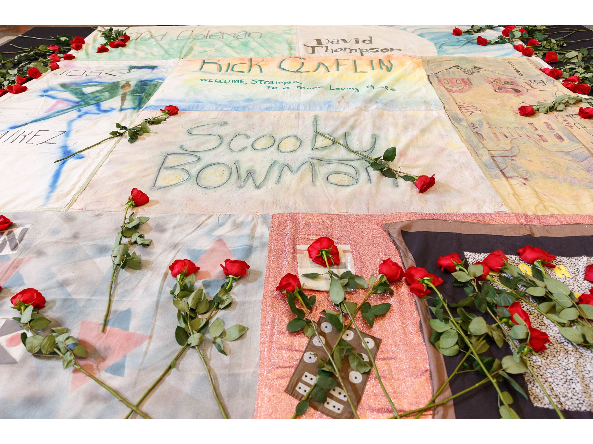 AIDS Quilt panel