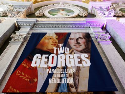 The Two Georges Banner
