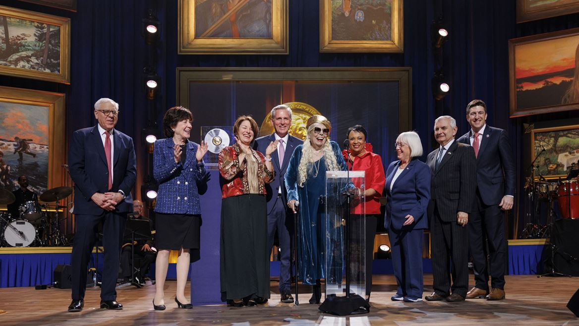 Members of Congress Honor Joni Mitchell