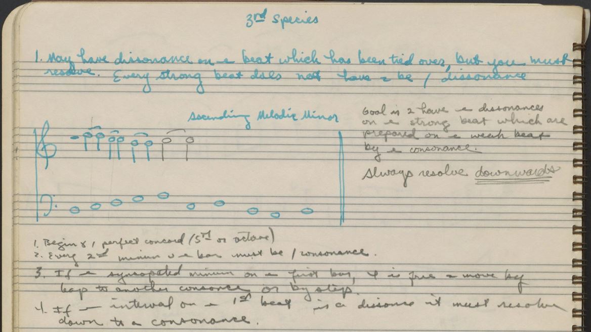 Music Theory Notebook