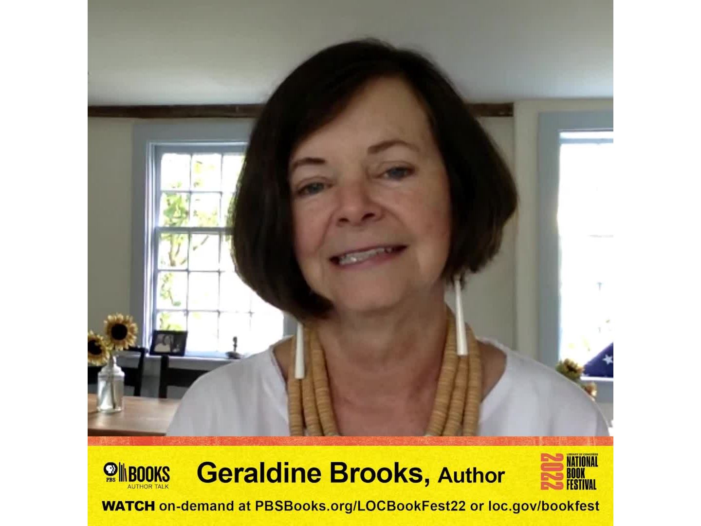 Geraldine Brooks on PBS Books