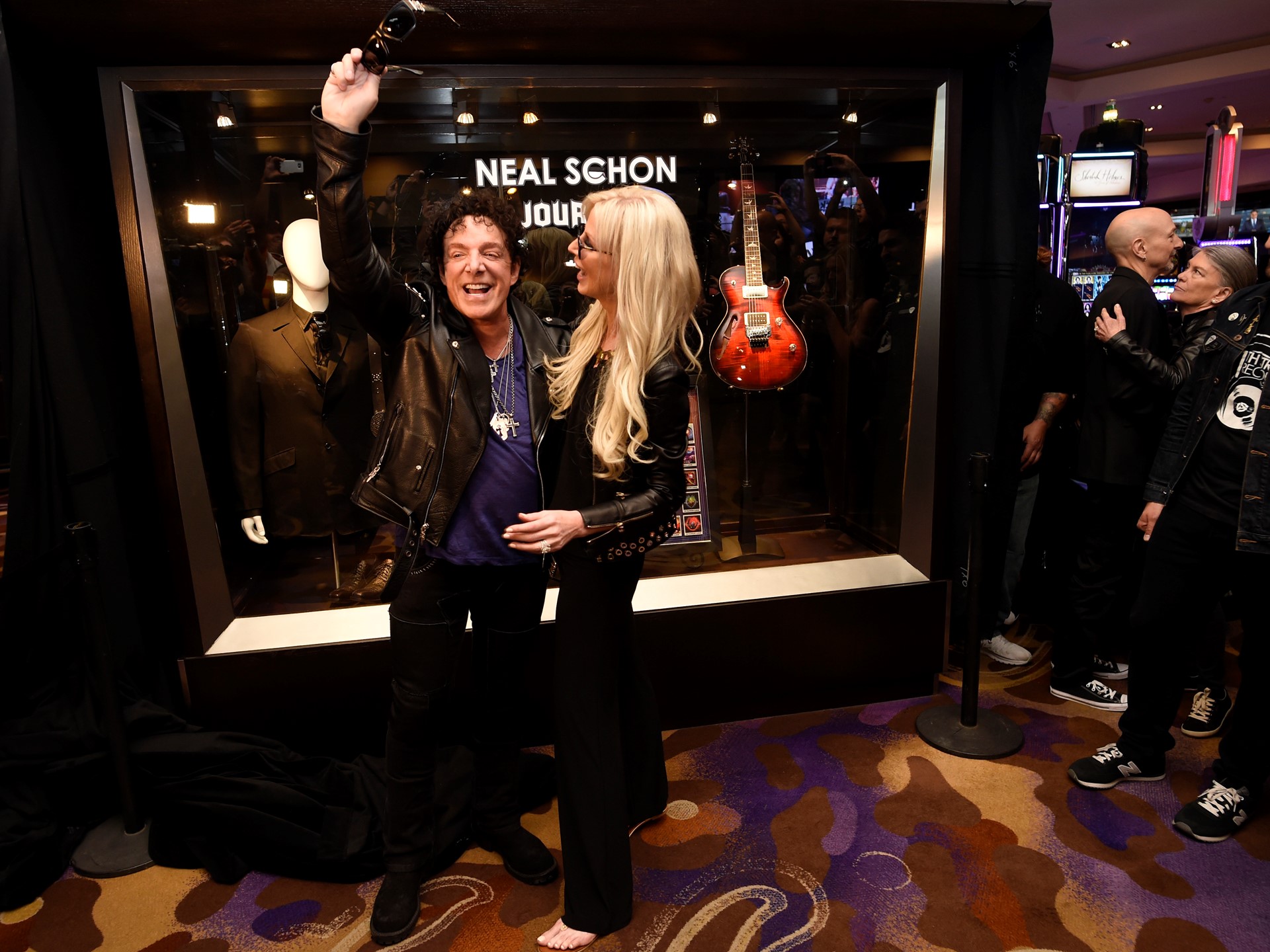 Journey guitarist Neal Schon and his wife Michaele Schon