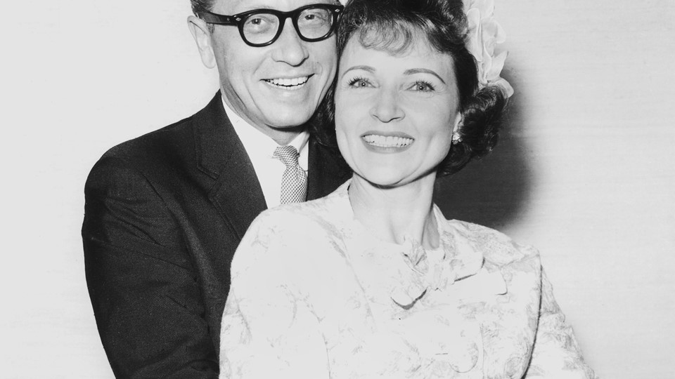 Allen Ludden and Betty White