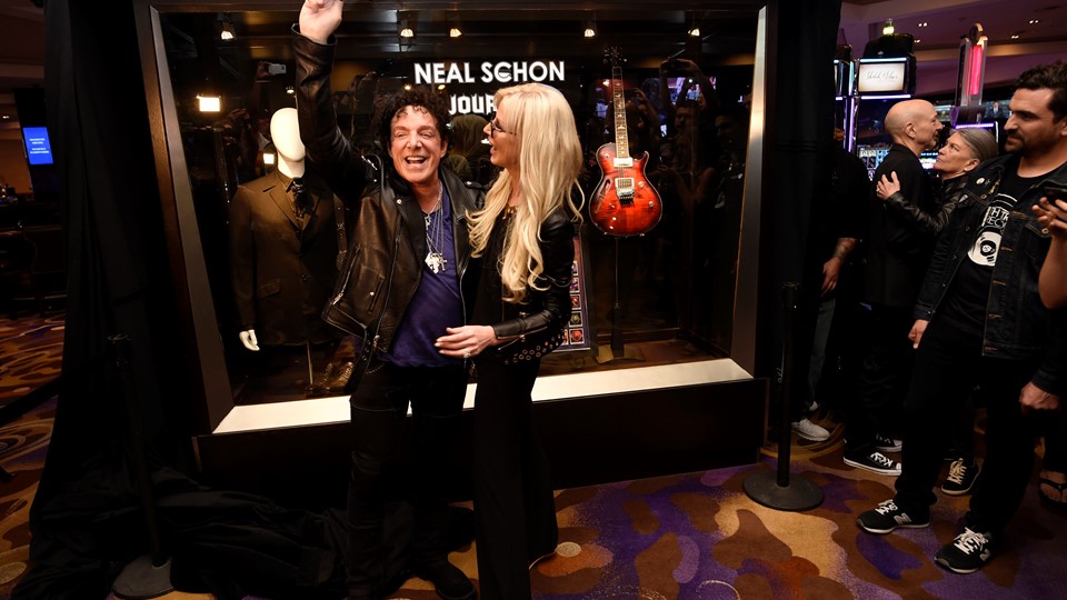 Journey guitarist Neal Schon and his wife Michaele Schon