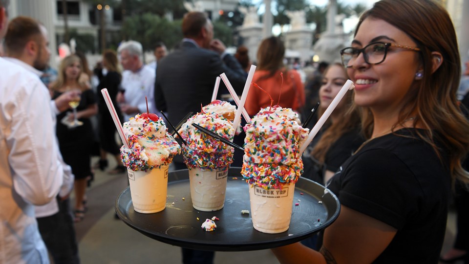 Cake shakes from Black Tap