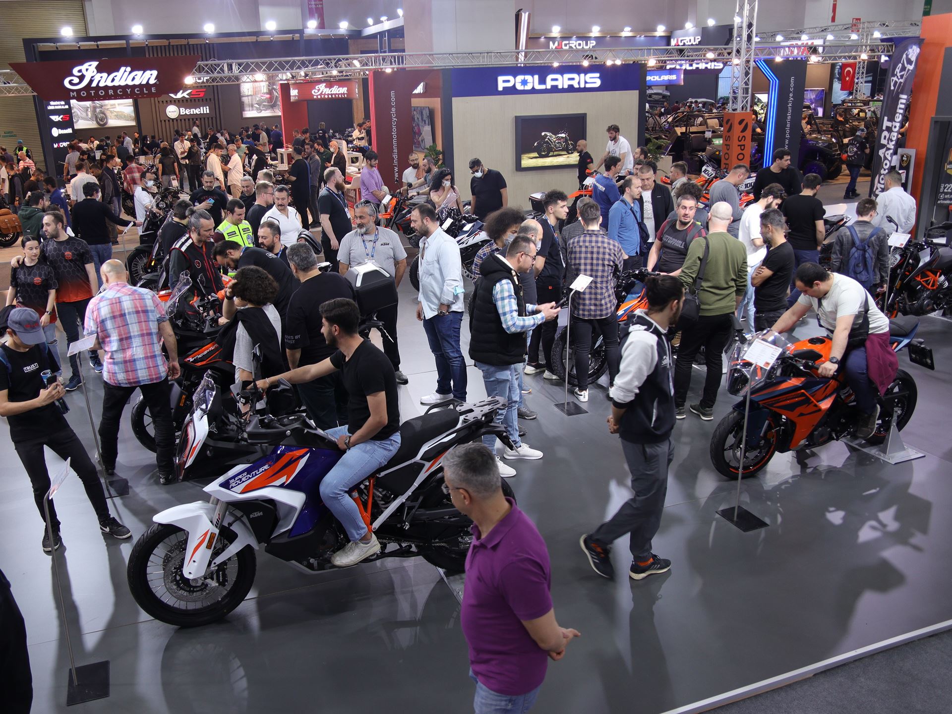 Motorbike exhibit