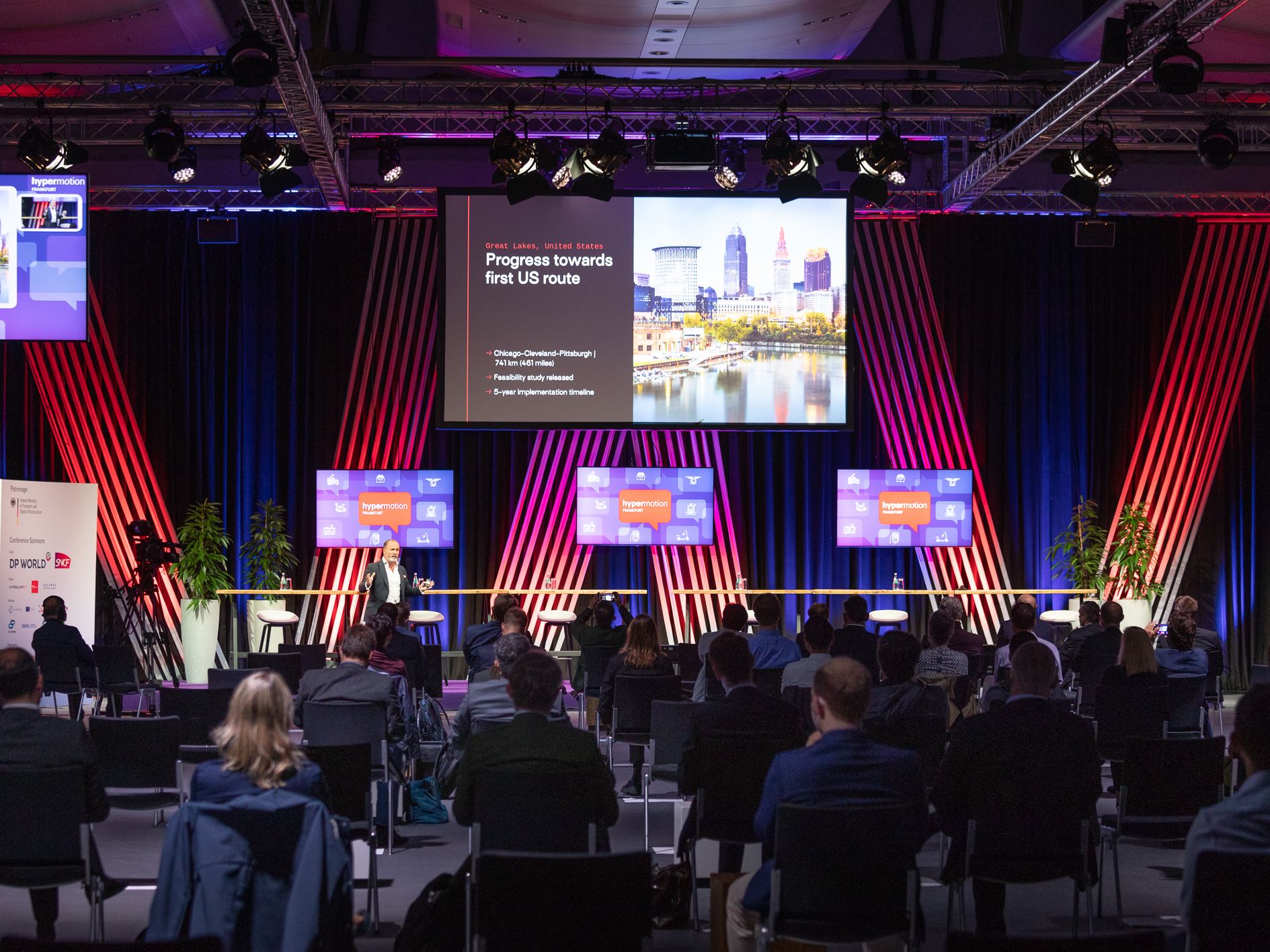 Impression of the Hyperloop conference in Frankfurt