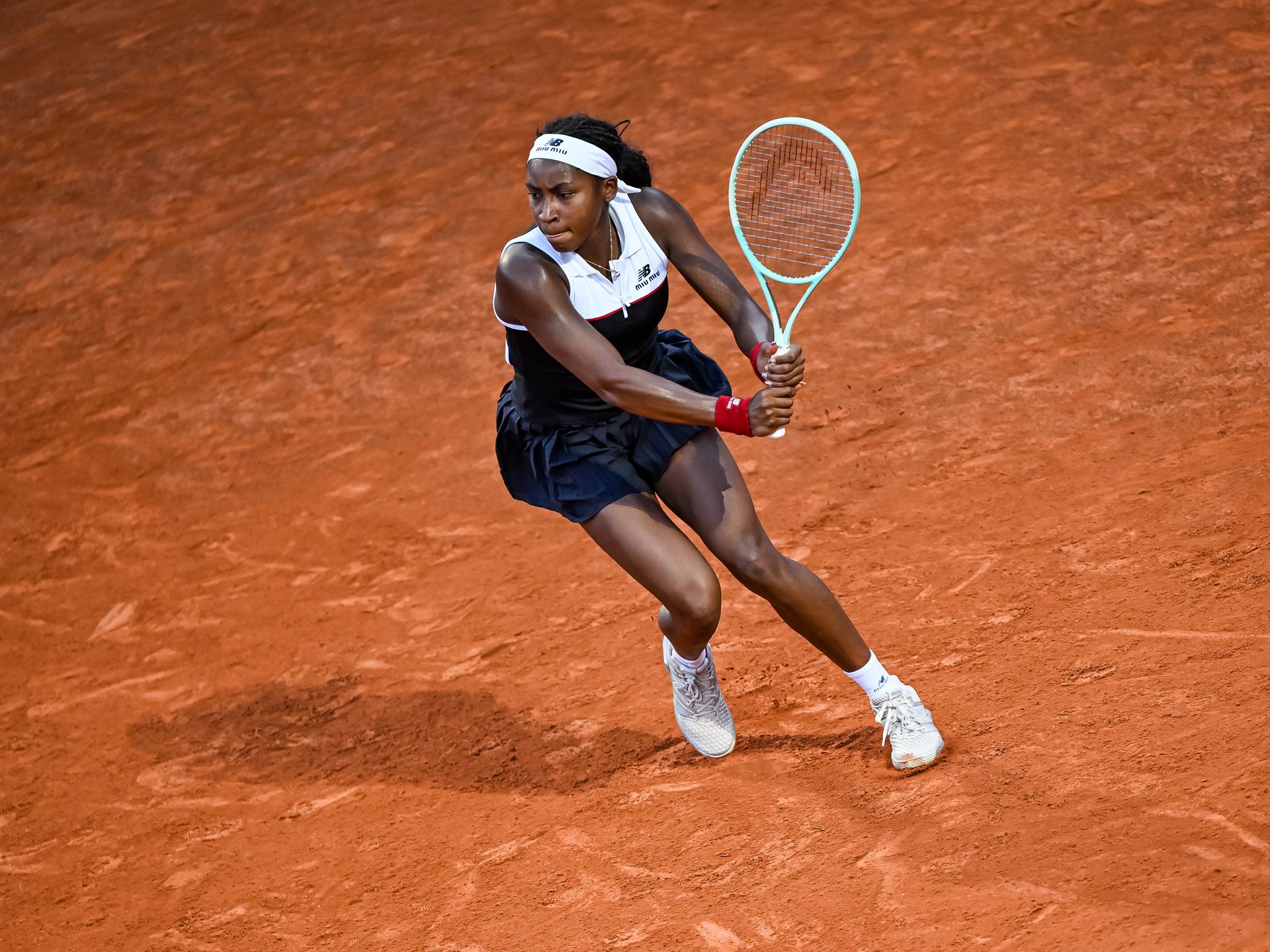 New Balance X Miu Miu with Coco Gauff Rome 2025