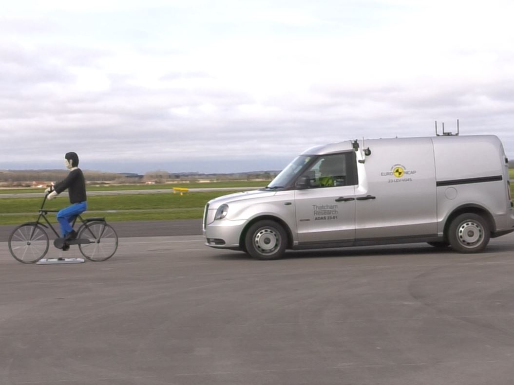 LEVC VN5 Commercial Van Safety Tests 2023