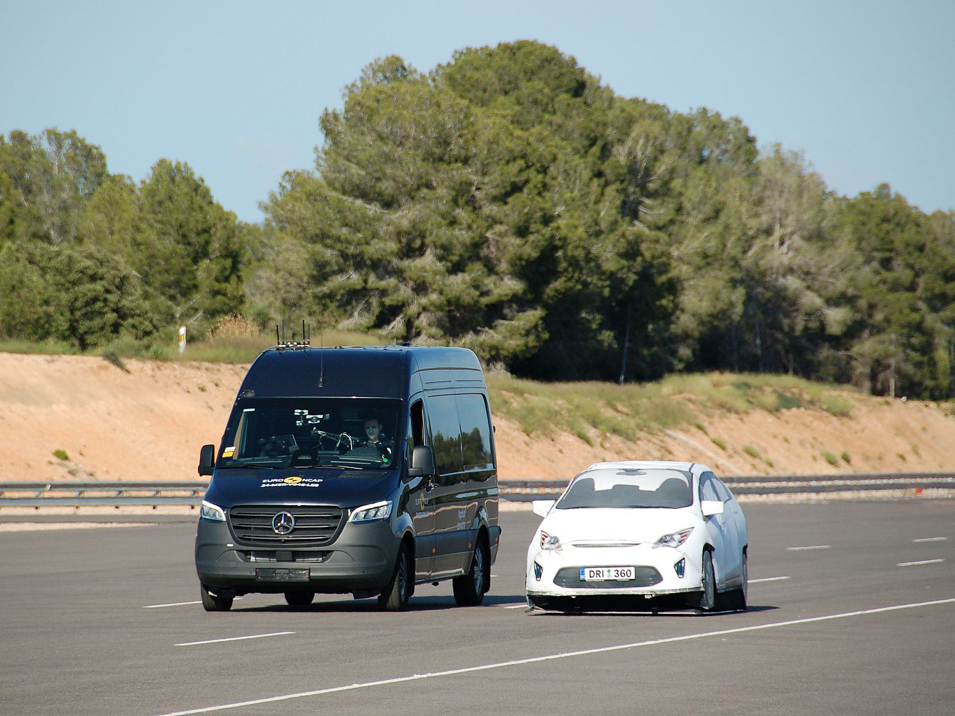 Mercedes-Benz Sprinter Commercial Van Safety Tests 2025