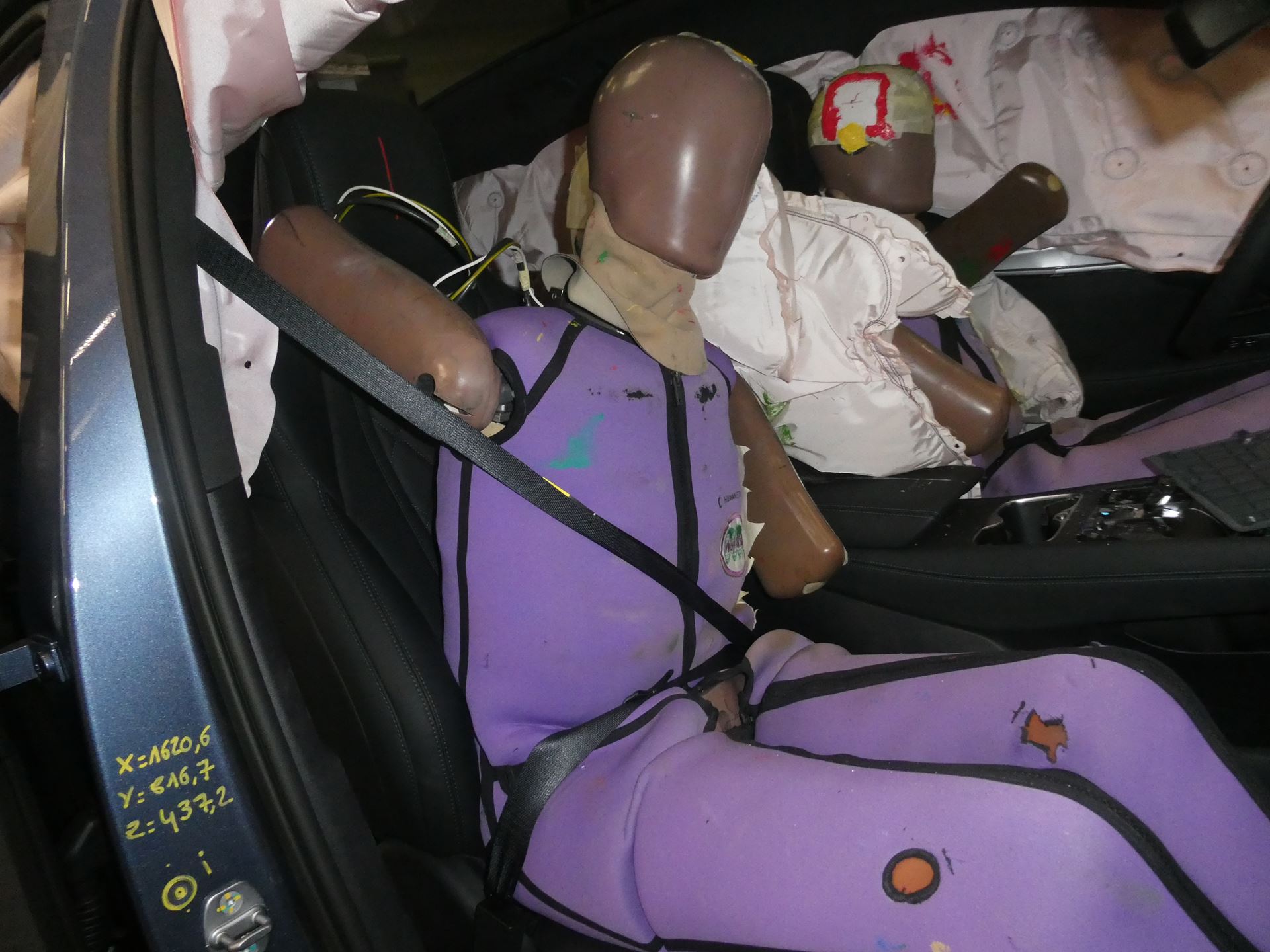 BYD SEALION 7 - Far-Side impact test 2025 - after crash